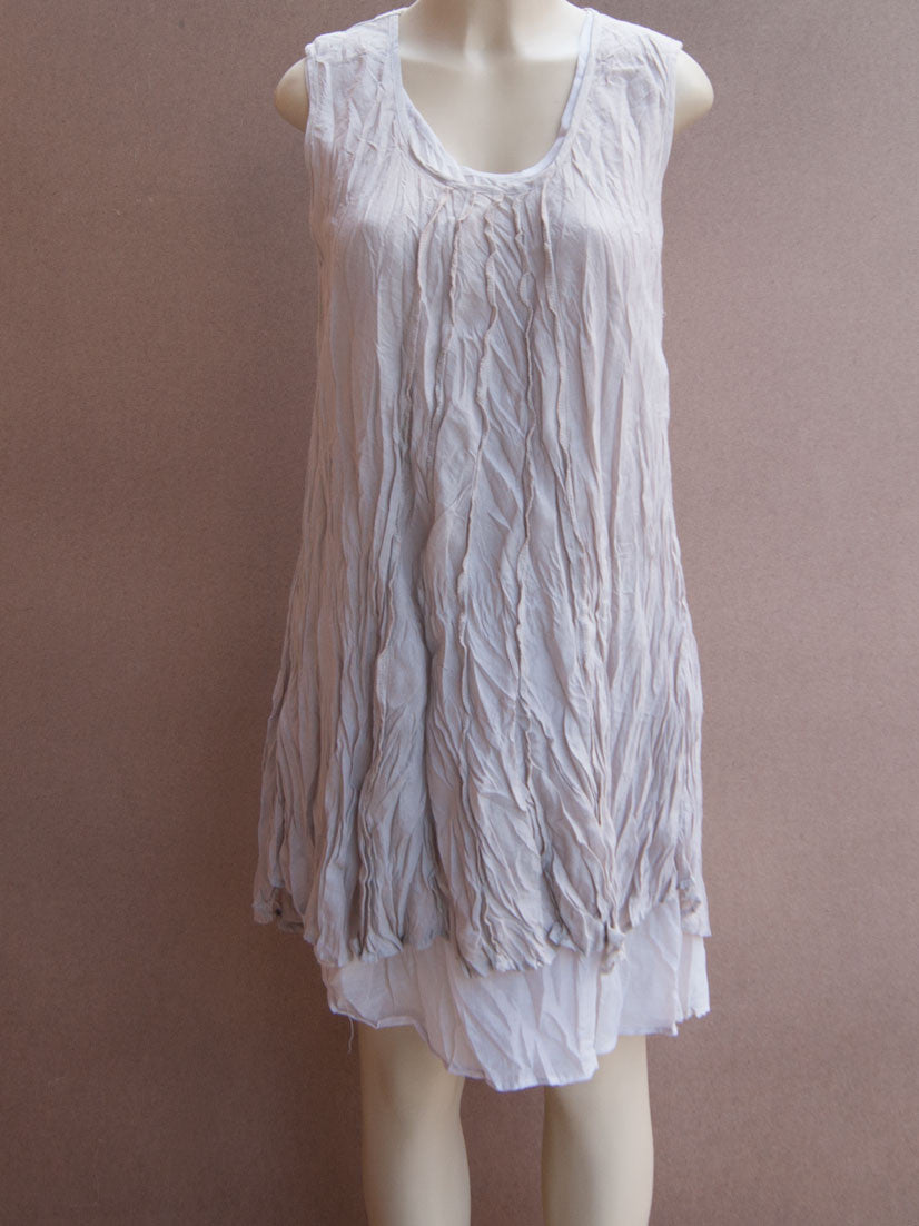 Layered 5 lines Cotton Dress – Mandala Tibet