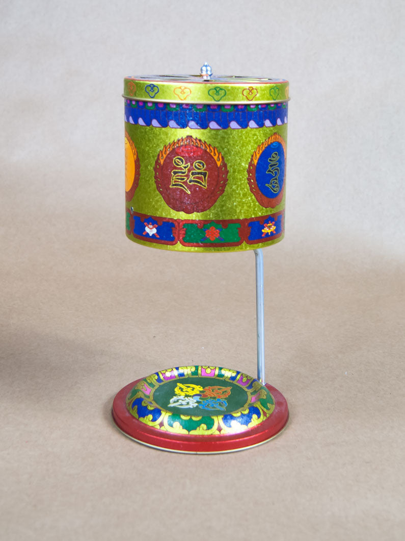 Candle Prayer Wheel – Mandala Tibet